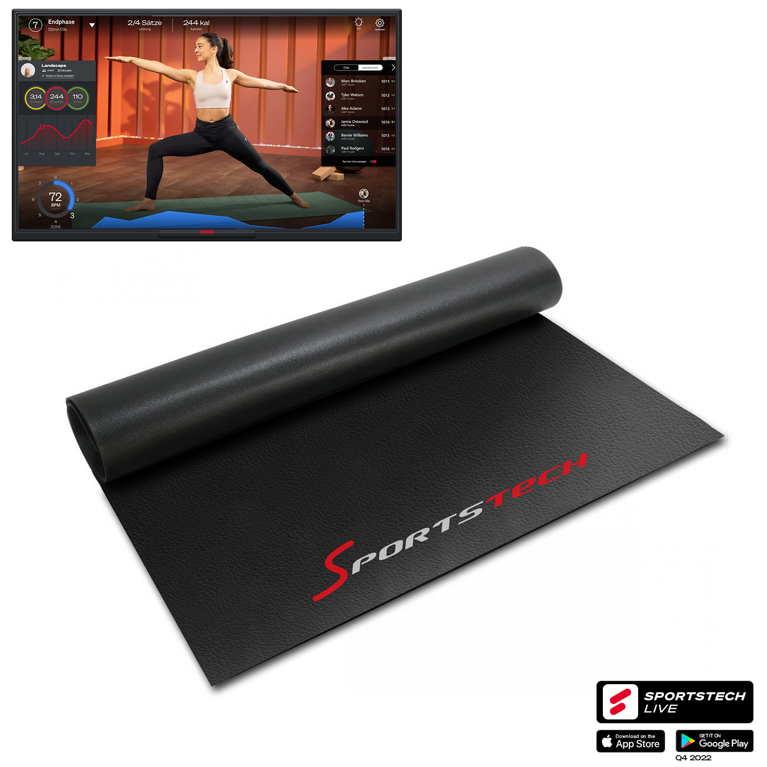 Tapis de protection du sol | SPORTSTECH