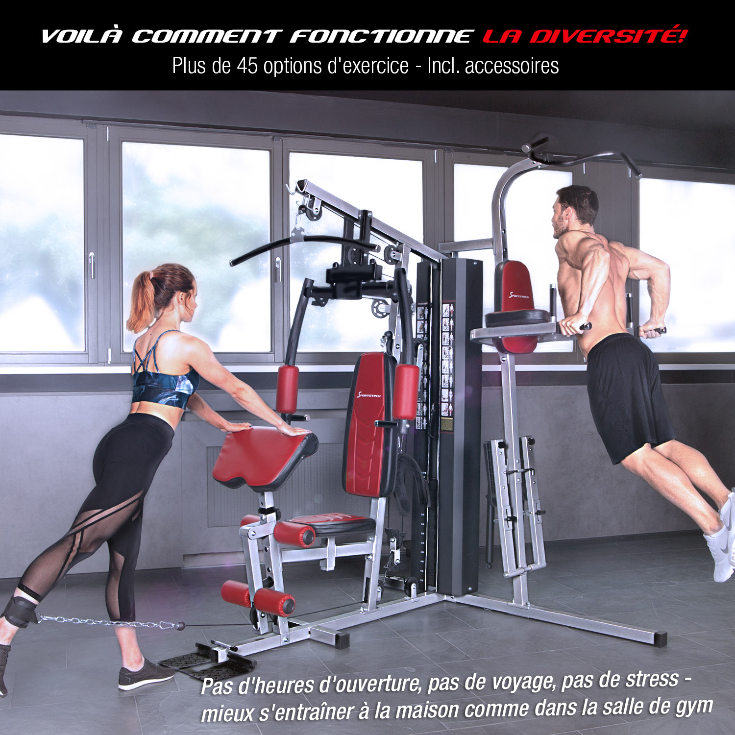 Station de Musculation HGX200 | SPORTSTECH